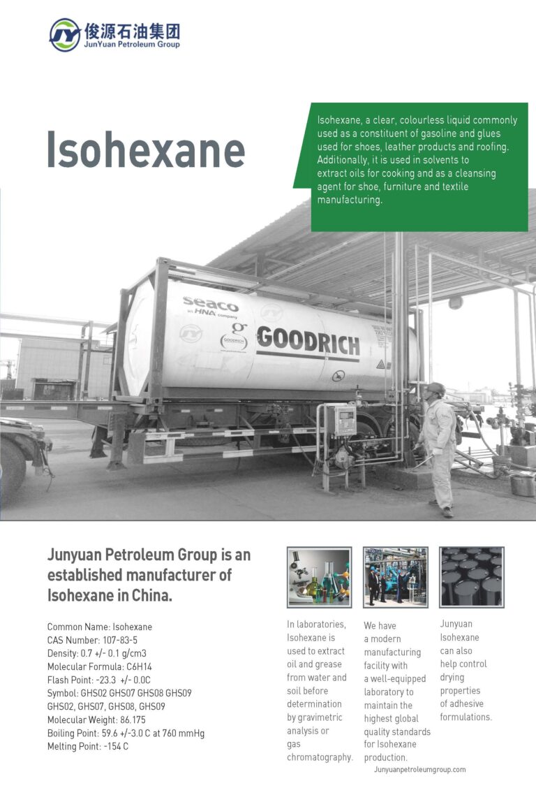 Isohexane - Junyuan Petroleum Group|China’s Largest Manufacturer of ...