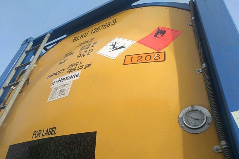 n-Hexane, 99%, CAS No. 110-54-3, in ISO Tanks - Junyuan Petroleum Group ...