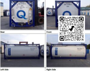 ISO 22K2 20-ft foodgrade n-Hexane tank containers - Junyuan Petroleum Group