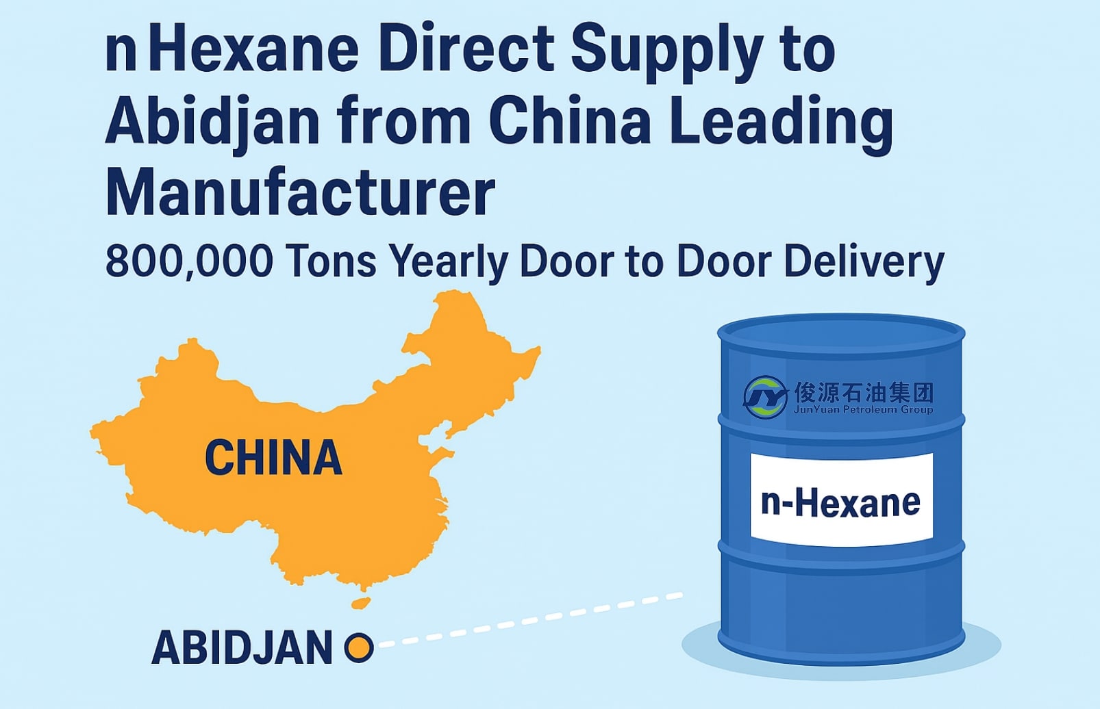 n-Hexane Manufacturer Direct Supply to Abidjan - Junyuan Petroleum ...
